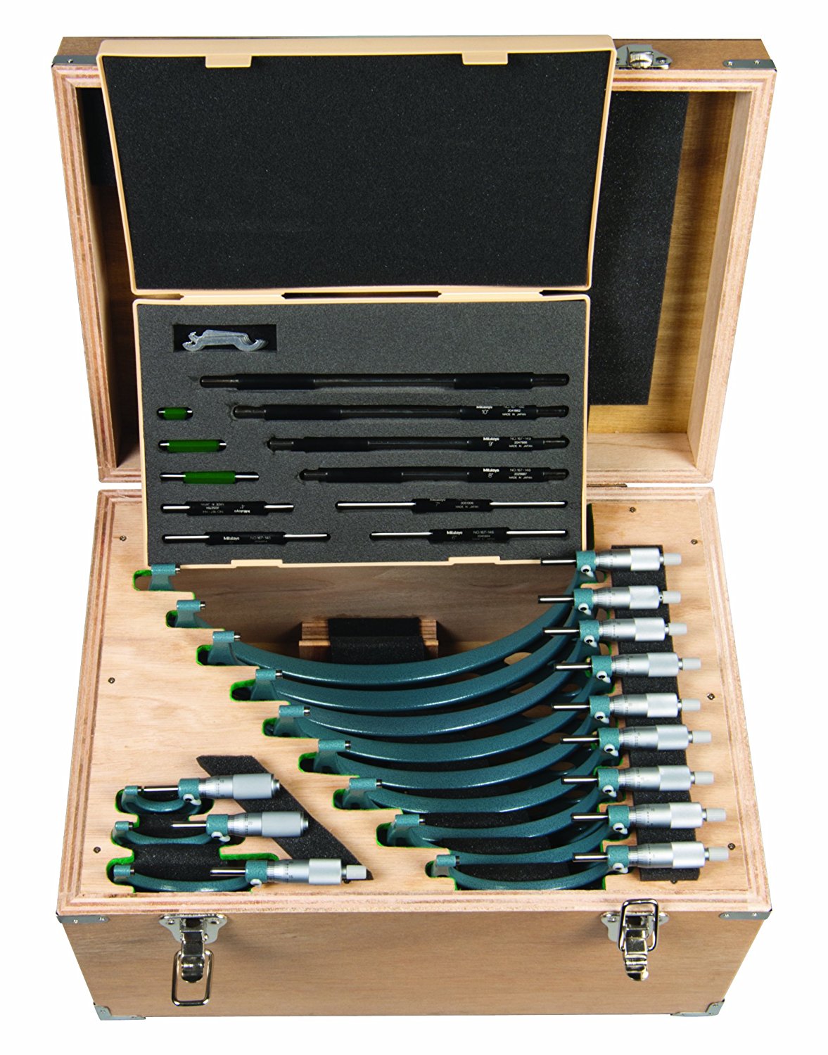 HOLTS Precision Inc. | Outside Micrometer 12 Piece Set, 0-12in/.0001in ... HOLTS Precision Inc. | Outside Micrometer 12 Piece Set, 0-12in/.0001in ...